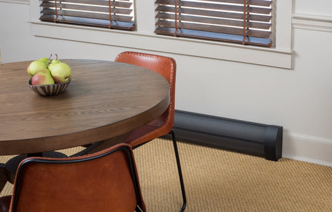 How to Style Black Baseboard Heater Covers Using Popular Design Princi ...